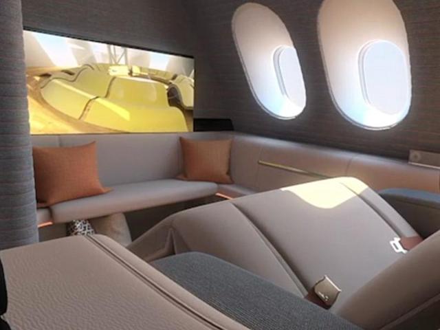 The future of first class air travel: Private suites with king-size ...