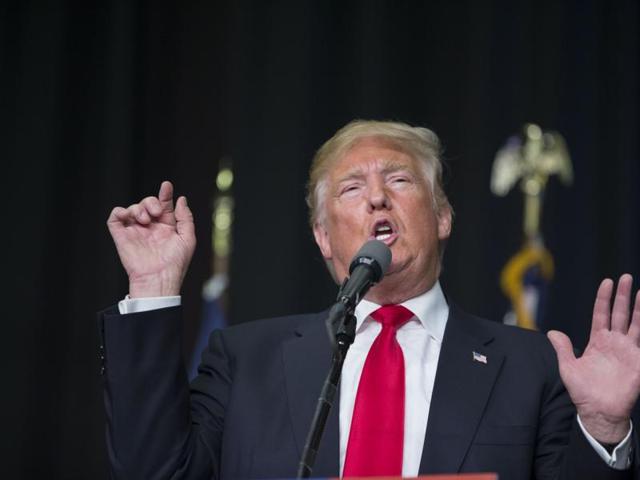 Would love to see woman president but Hillary is wrong person: Trump ...