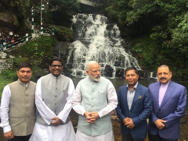 In Pics: PM Modi turns drummer, photographer in Meghalaya | India News