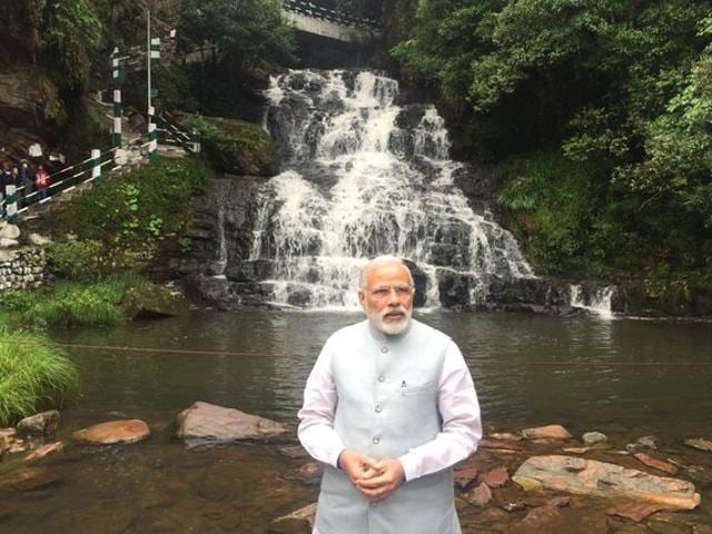 In Pics: PM Modi turns drummer, photographer in Meghalaya | India News