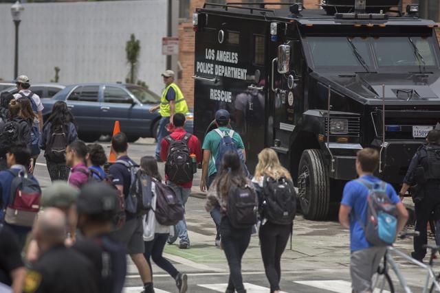 In Pics: Officers in bulletproof vests, chaos in UCLA after murder ...