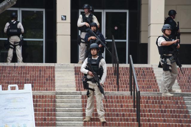 In Pics: Officers in bulletproof vests, chaos in UCLA after murder ...