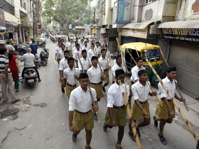 RSS holds training camp in Delhi | Hindustan Times