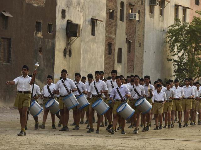 RSS holds training camp in Delhi | Hindustan Times