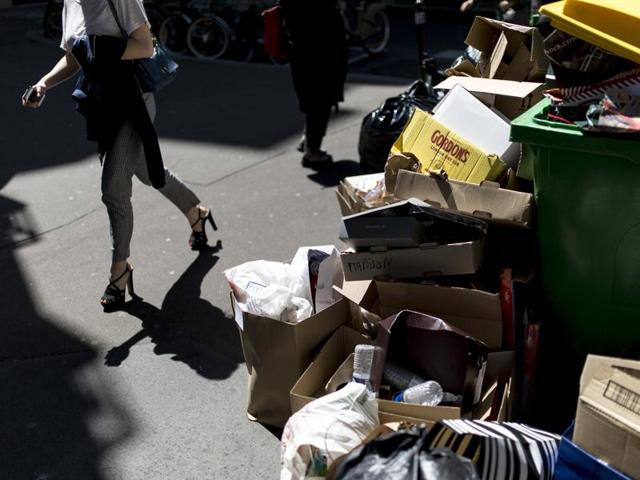 Piles of trash litter French streets as Euro 2016 kicks off today ...
