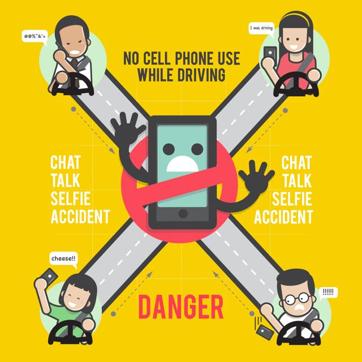 Talking when driving can kill, even if you’re using a hands-free device ...