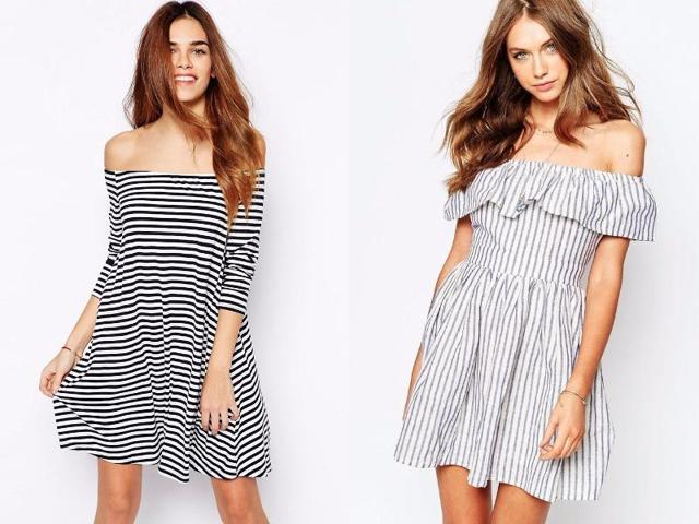 25 effortlessly chic off-the-shoulder tops and dresses to wear right ...