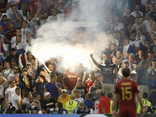Russia handed suspended disqualification from Euro 2016 after fan ...