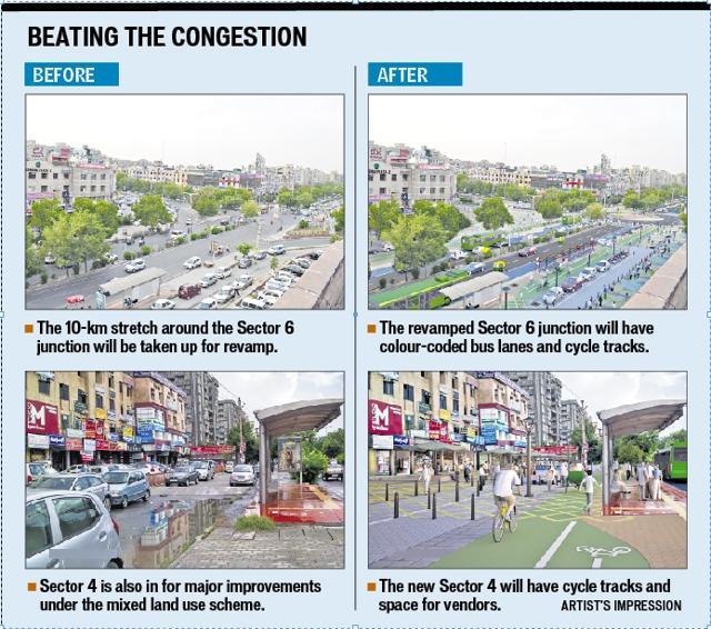 Cycle tracks, bus lanes to make Dwarka commuter friendly soon | Latest ...