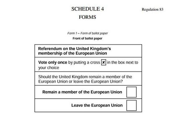 Brexit on paper: What the Brits are actually voting for | World News