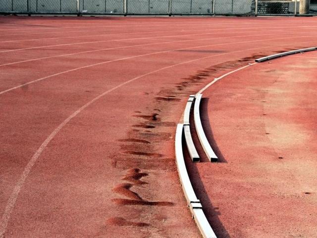Worn-out synthetic track cries out for reconstruction in Ludhiana ...