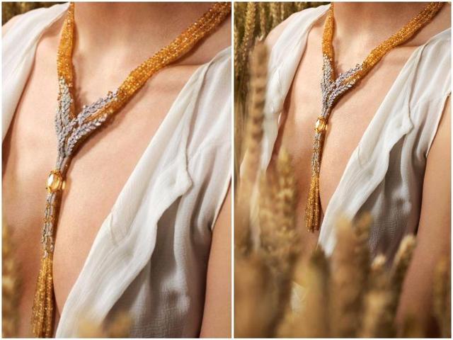 Wheat-inspired jewellery alert: Yellow sapphires, diamonds and emeralds ...
