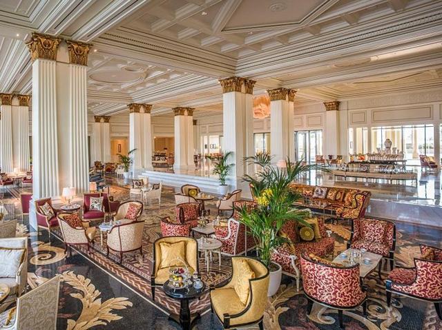 The Versace hotel, where ceilings are detailed in gold | Hindustan Times