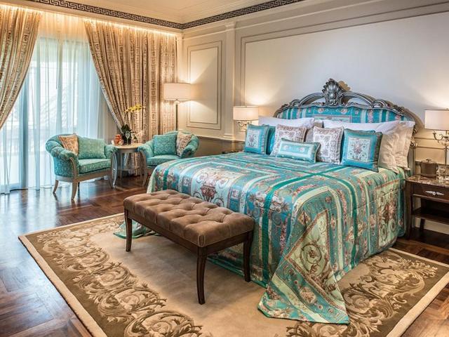 The Versace hotel, where ceilings are detailed in gold | Hindustan Times