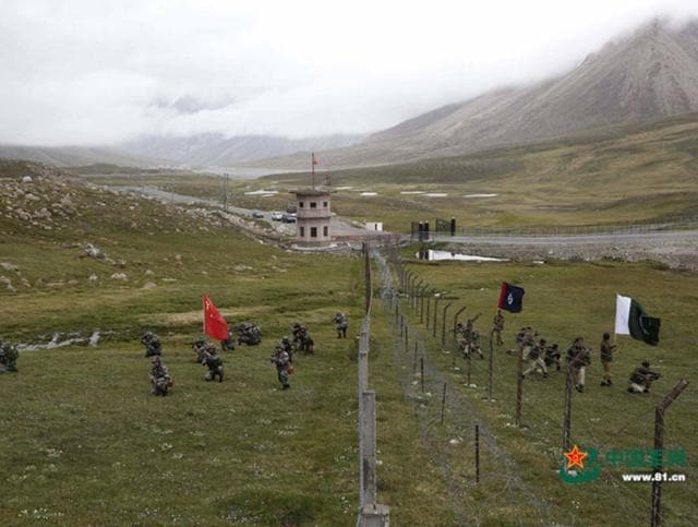 Chinese and Pakistani troops launch joint patrol along PoK border ...