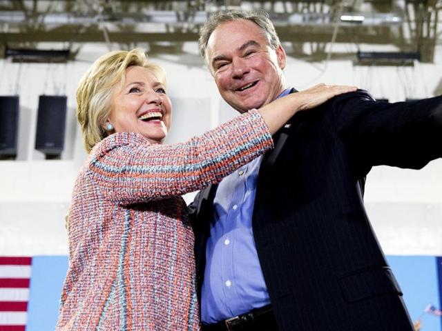 Hillary Clinton chooses Virginia senator Tim Kaine as her running mate ... Hillary Clinton chooses Virginia senator Tim Kaine as her running mate ...
