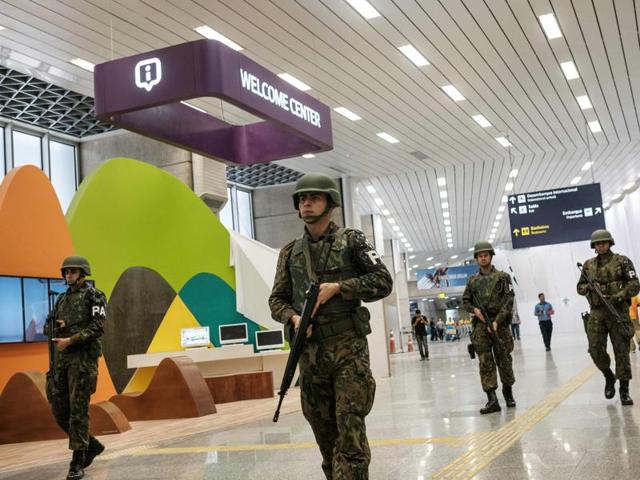 Tight security in Rio de Janeiro ahead of 2016 Olympic Games ...