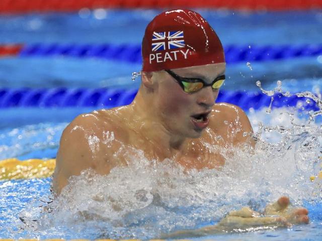 British swimmer Adam Peaty smashes own 100m breaststroke record ...