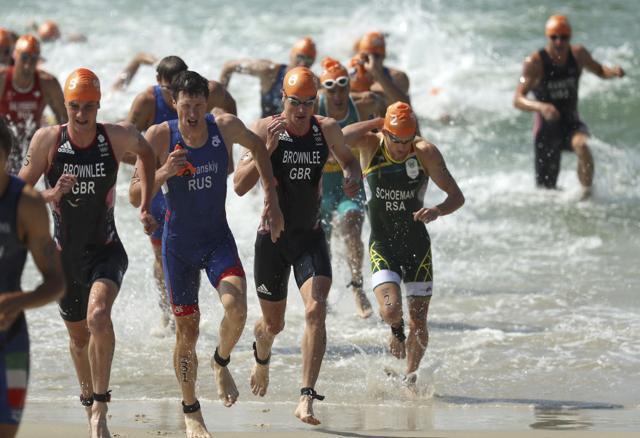 Brownlee brothers: Together on land, water, bike and Olympics podium ...