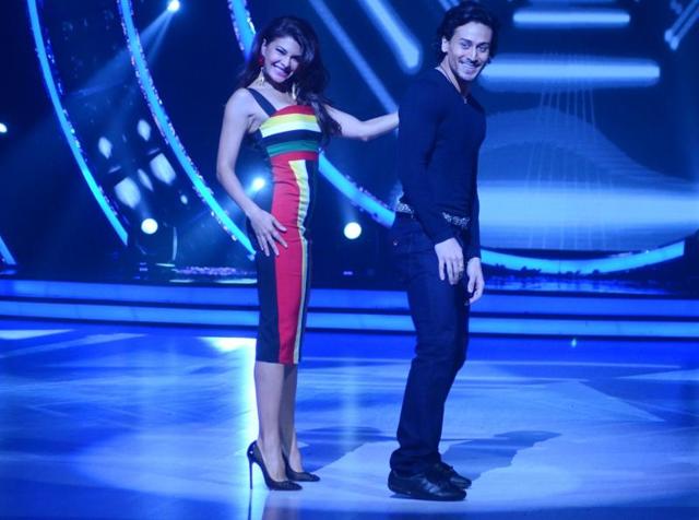 Tiger and Jacqueline use the power of TV to promote A Flying Jatt ...