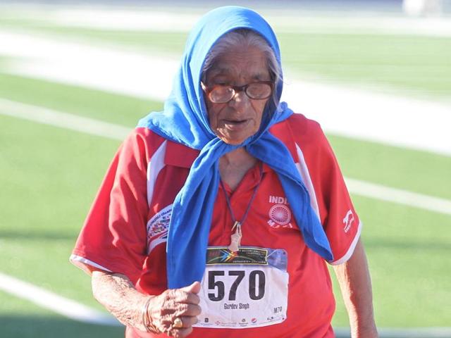 100-year-old Indian runner Mann Kaur defies age to win gold at ...
