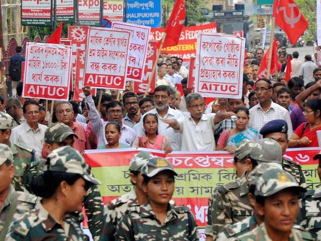 Nationwide strike by trade unions today, essential services likely to ...