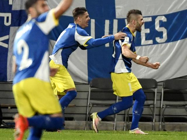 Valon Berisha creates history by scoring Kosovo’s first ever goal ...