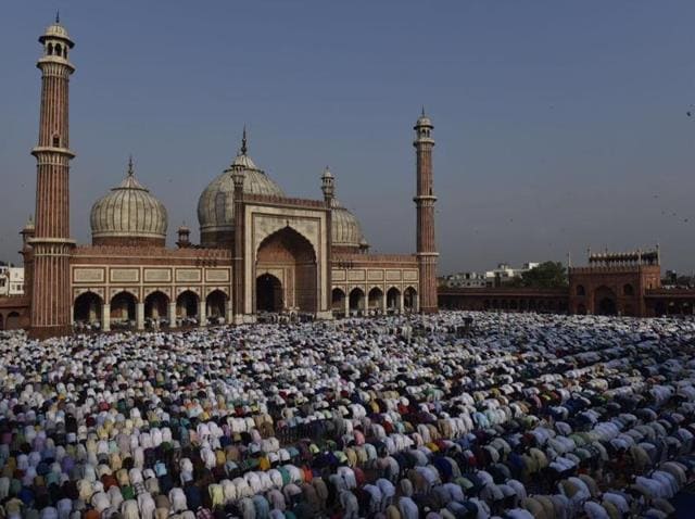 In pics: Muslims offer prayers to mark Eid-ul-Zuha | India News