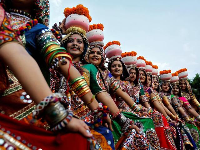 Navratri celebrations peak as the festival nears an end | Hindustan Times