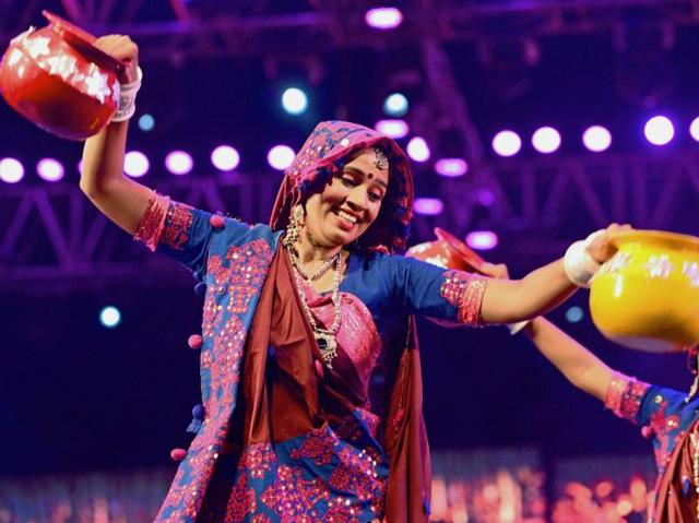 Navratri celebrations peak as the festival nears an end | Hindustan Times