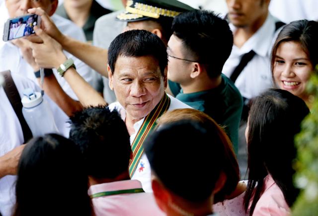 Duterte rated ‘very good’ in opinion poll on first 90 days in office ...