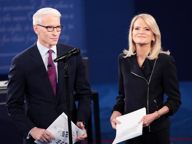 2nd US presidential debate: Moderators Cooper, Raddatz stayed tough ...