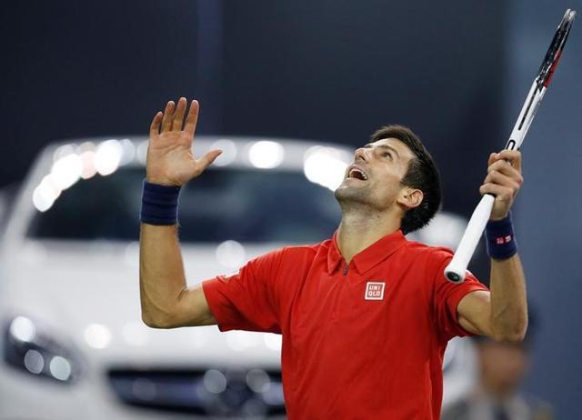 Raging Novak Djokovic sent crashing by Roberto Bautista in Shanghai ...