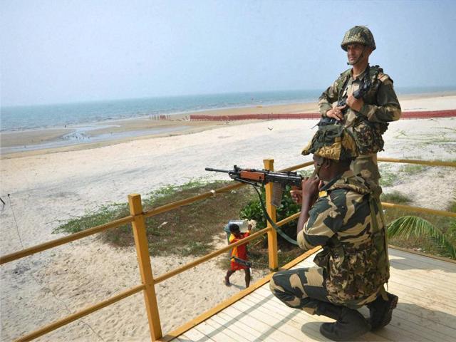Goa turns into fortress: Tight security at beach resort for BRICS ...