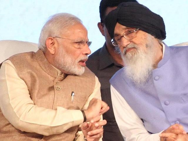 Modi ignores Badal pitch for special treatment to Punjab | Hindustan Times