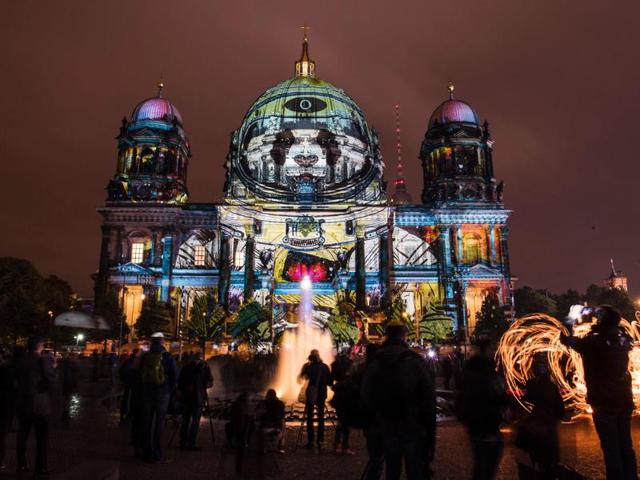 Festival of lights illuminates Berlin | Hindustan Times