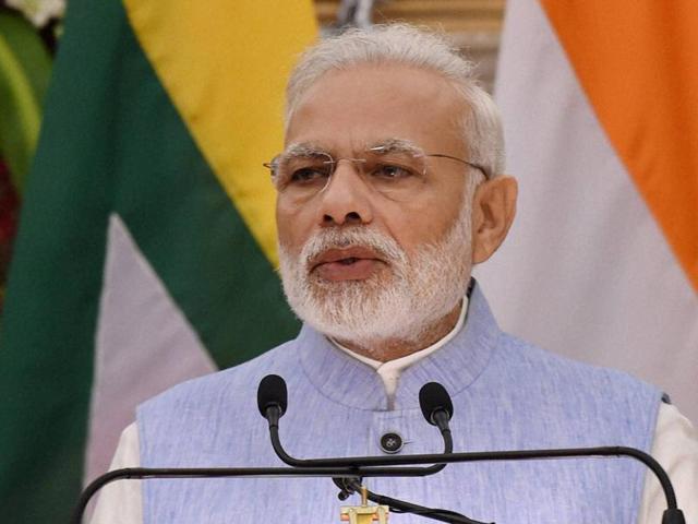 Controversial Modi poster at Agra college workshop stumps officials ...