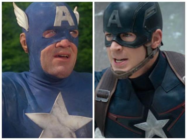 Our fave superheroes, then and now: Which do you prefer, goofy or grim ...