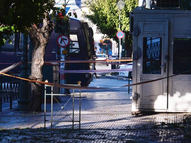 Grenade thrown at French Embassy in Athens, policeman hurt | World News