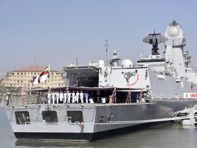 INS Chennai: Largest India-built warship commissioned into Indian Navy ...