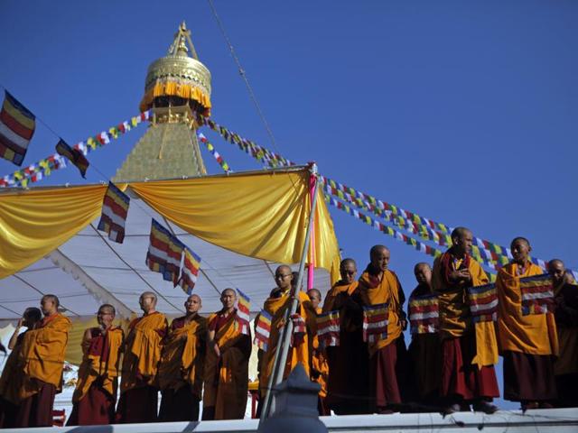 Boudhanath stupa: The historic site restored to its former glory ...