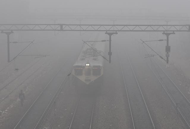 In pics: Season’s first dense fog envelops north India | India News