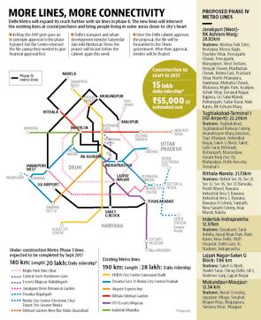 Delhi Metro’s Phase 4 to get govt nod this week | Latest News Delhi