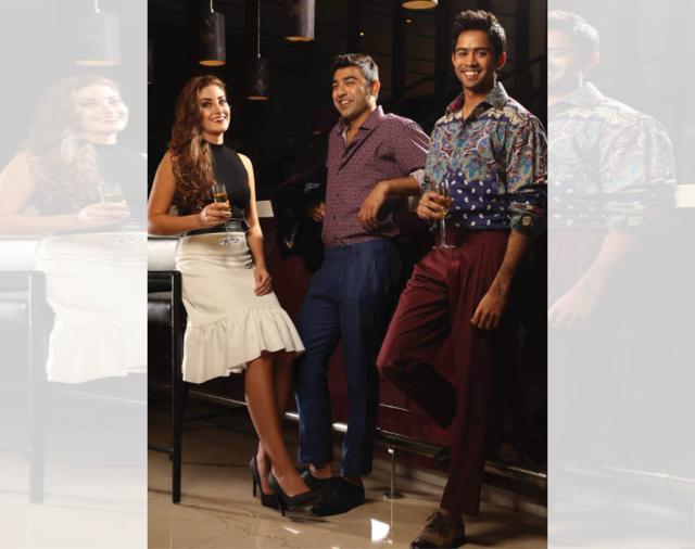 Brunch parties with racing sensations Armaan Ebrahim and Aditya Patel ...