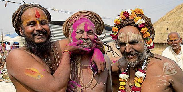 Saints start rigorous ritual at Magh Mela | Hindustan Times