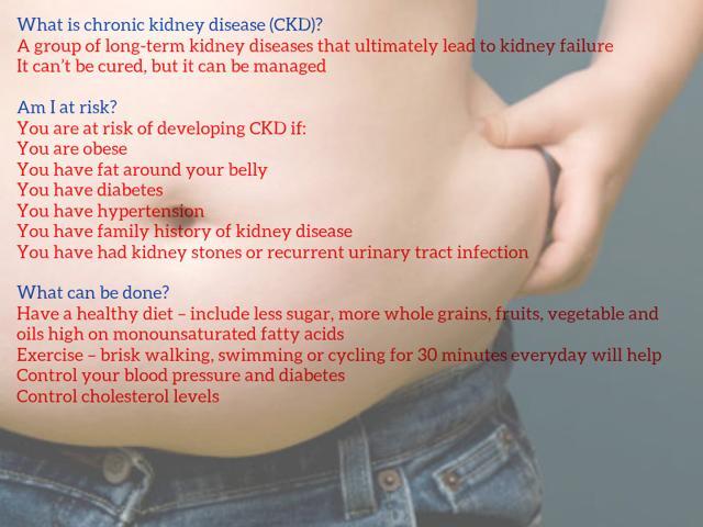 Are you obese? You might have chronic kidney disease | Health