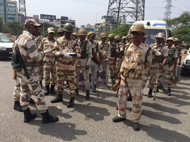 Jat quota stir: Delhi fortified with heavy security at borders | Latest ...