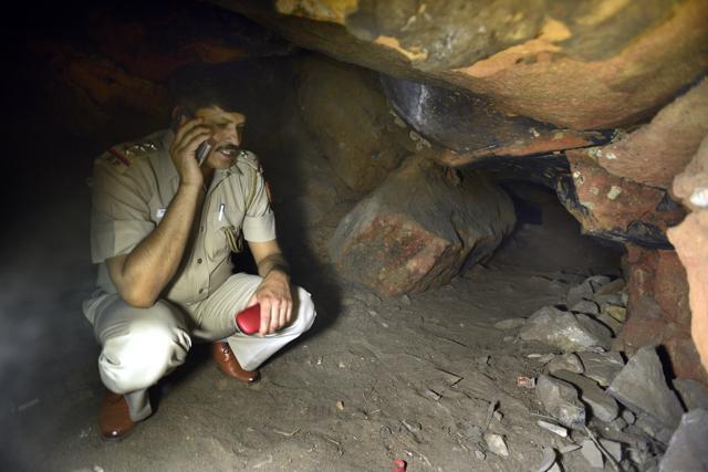 Hidden Delhi cave where thieves stashed away loot was also used for ...