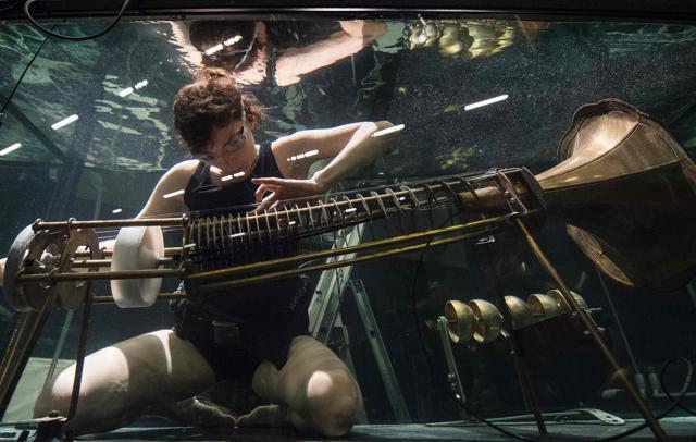 This Danish band performs while submerged in water tanks, like fish in ...