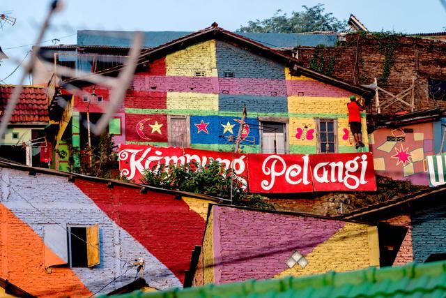 Indonesia’s ‘rainbow village’ becomes an internet sensation. See pics ...